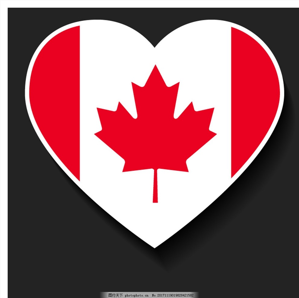 加拿大国旗图片_标识_LOGO标识-图行天下素材网